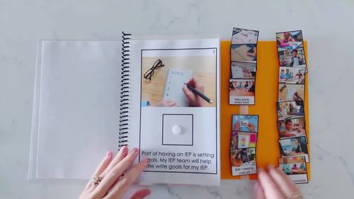 How to Set IEP Goals | Student Self Advocacy Adapted Book + Activity