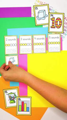 Phoneme Segmenting Activities for Short Vowels, Blends & Digraphs