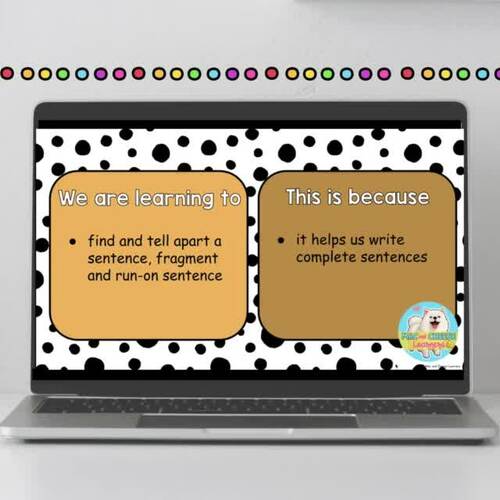 Fragments, Sentences, Run-Ons | Grades 1-3 BUNDLE activities | TPT