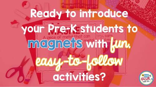 Magnets/Magnetism Unit for Pre K: Magnet Worksheets, Sorting ...