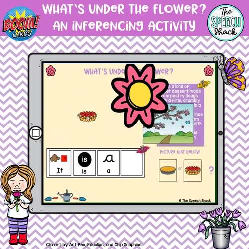 Spring Inferencing BOOM Cards™ by The Speech Shack | TpT