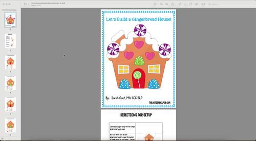 Christmas Adapted Book Series by The Autism Helper | TPT