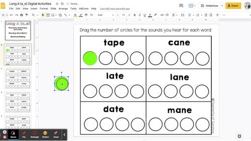 Long A Worksheets and Task Cards by Teacherful of Sunshine | TPT