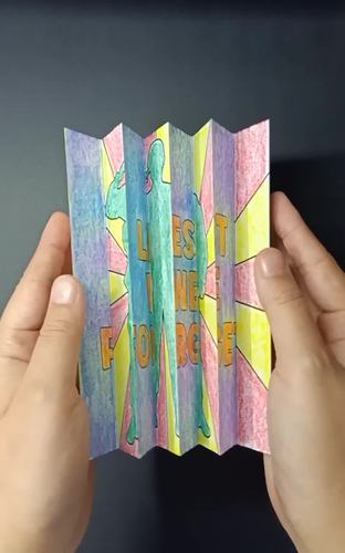 Memorial Day Agamographs Art Patriotic Veterans Craft Activity Coloring ...