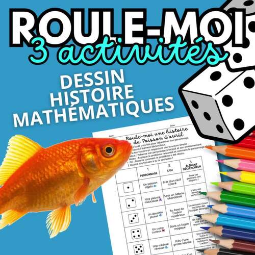 Roll a Dice, Roule le Dé, Roule-moi Activités Poisson d’Avril / April ...