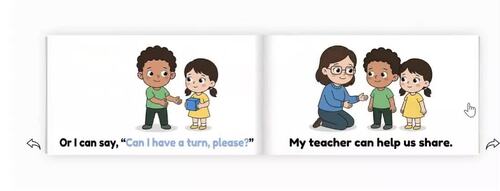 Problem Solving SEL Kindergarten: I Can Solve Problems Social Story!
