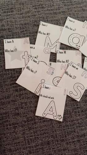 Updated 2024 EL Education I HAVE WHO HAS for cycles 1, 2, 3 (Aa Mm Tt ...