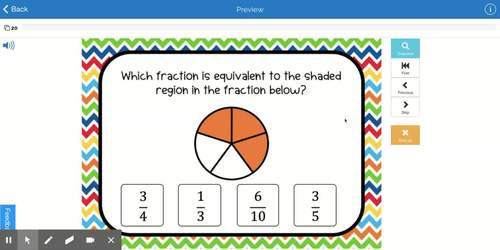 Equivalent Fractions with Models by Elementary Tech Teacher | TPT