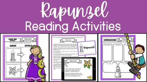Rapunzel Activities For Your Reading Centers by Teaching Firsties with ...