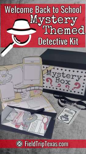 Detective Theme Bundle: Back to School Mystery Kit | TPT