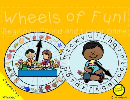 Letter Recognition and Letter Sounds Literacy Centers Phonics Games Bundle