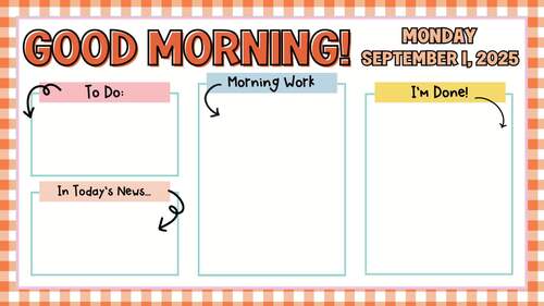 September Morning Slides by Ford in First | TPT