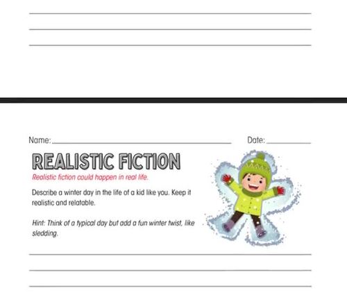 25 Winter Writing Prompts: Explore Genres & Styles | Grades 4-6 ELA ...