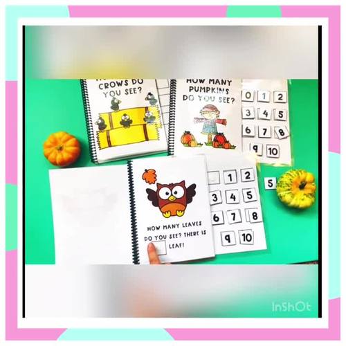 Fall Counting 1-10 Adapted Books For Special Education by Ms Gs Abilities