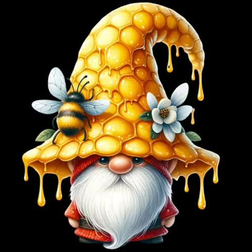 Gnome Bee Watercolor Clip Art Bundle by Millionair3Designs | TPT