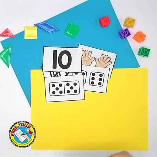 NUMBER 10 ACTIVITIES & WORKSHEETS KINDERGARTEN PRESCHOOL NUMBER OF THE ...