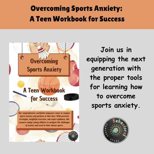 Overcoming Sports Anxiety: A Teen Workbook for Success | TPT