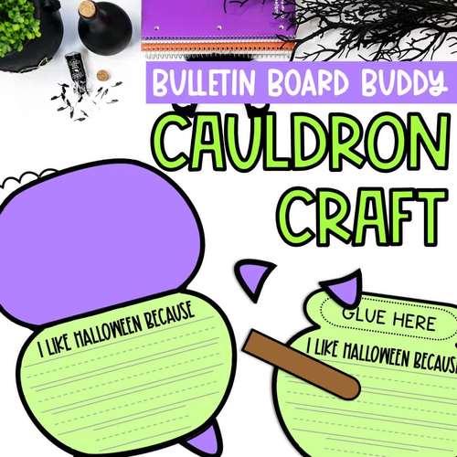 Cauldron Craft | Bulletin Board Buddies by The Kinderhearted Classroom