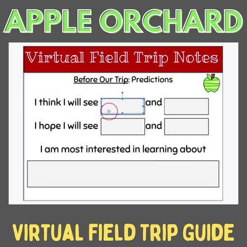 Apple Orchard Field Trip Guide - Print and Digital for in person or ...