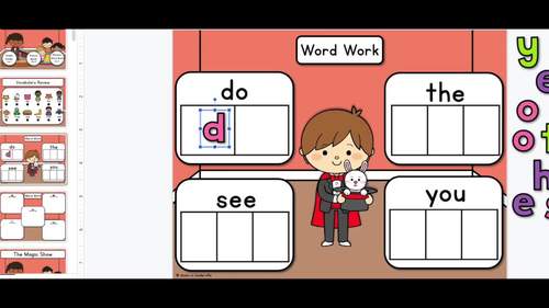 Digital CVC Words Decodable Emergent Readers Set 2 Google Seesaw