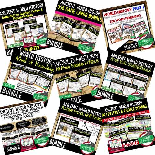 WORLD RELIGIONS BUNDLE, Digital Learning, Google & Print by Learned ...