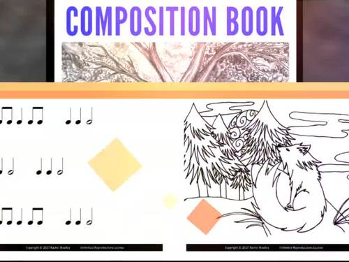 Beginner Music Composition Book. Beginner Piano Composing. by Rachel ...