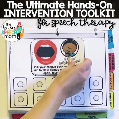 Speech Therapy Activities for Articulation, Phonology, Apraxia, & Language