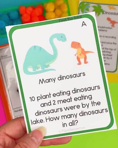 Math Word Problems Addition and Subtraction Within 20 Story Problems ...