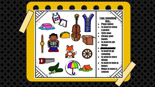 Functions "I Spy" Bundle by SpeechHive | TPT