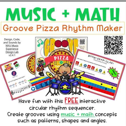 Music + Math: Groove Pizza Rhythm Maker by Music Par Faye | TPT