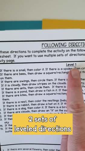 If Then Seasonal and Holiday Speech Therapy Following Conditional ...