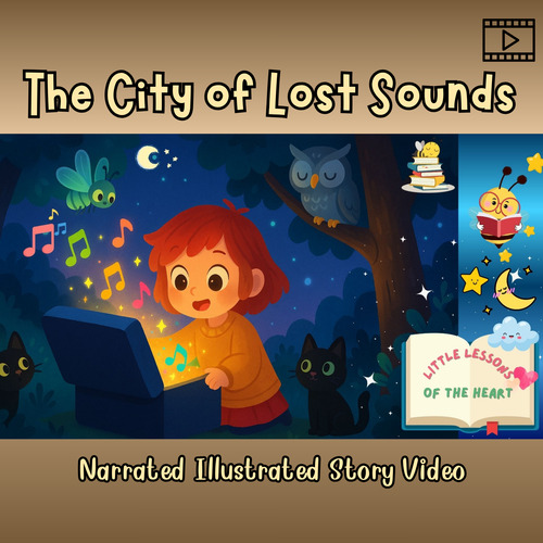 The City of Lost Sounds | Kids Narrated Story Video | VDO | Tale | SEL