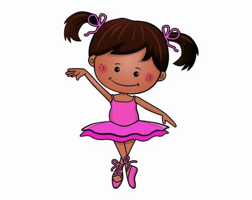 Sporty Kids. Clipart in Color & Black/white. {Lilly Silly Billy}