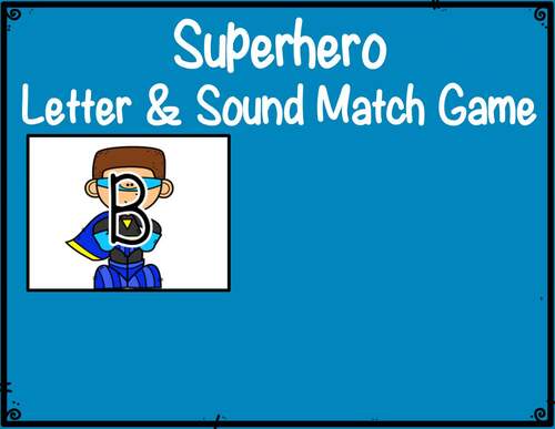 Kindergarten Superhero Themed Literacy & Math Centers & Activities