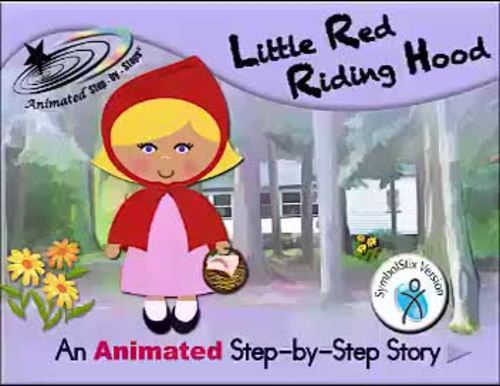 Little Red Riding Hood - Animated Step-by-Step Story - SymbolStix by Bloom