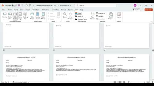 Infant Toddler Standards Assessment Portfolio Pack EDITABLE | TPT
