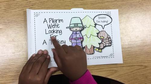 Reading Fluency Practice Thanksgiving Reading Activity and Pilgrim ...