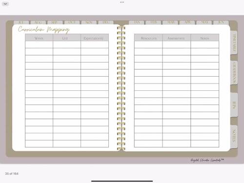 GoodNotes Digital Teacher Planner | UNDATED | Minimalist | For iPad or ...