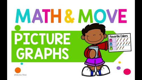 Pictograph | Picture Graphs Movement Math Game for Google (TM) and ...