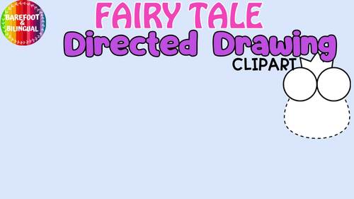 Fairy Tale Directed Drawing Clipart | Fairytale Clipart for Step By ...