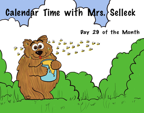 Calendar Time with Richelle Selleck, Day 29 of the Month | TPT