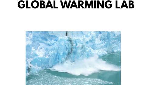 Greenhouse Effect STEM 2 Inquiry labs Global Warming Earth Day Grade 8