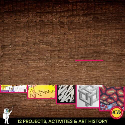 Special Needs-Friendly Visual Art Curriculum, Middle School Art | TPT