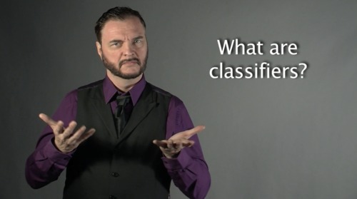 E8: ASL Classifiers and Depicting Verbs - Sign With Robert | TPT