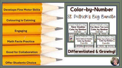 Saint Patrick’s Differentiated Addition & Subtraction Within 20 Color ...