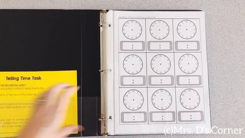 Measuring Time Digital and Analog Clock Assessment for IEP Progress ...