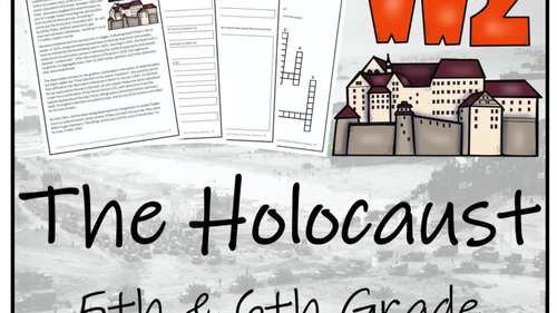 Holocaust of World War II Close Reading Comprehension | 5th Grade & 6th ...