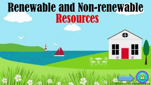 Renewable and Nonrenewable Resources/Energy PowerPoint Game by ZaryLearns