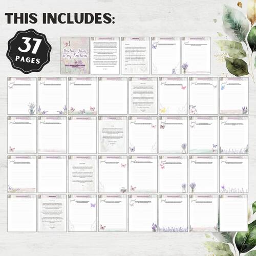 Christian Emotions Journal, Bible-Based SEL for Elementary & Middle School