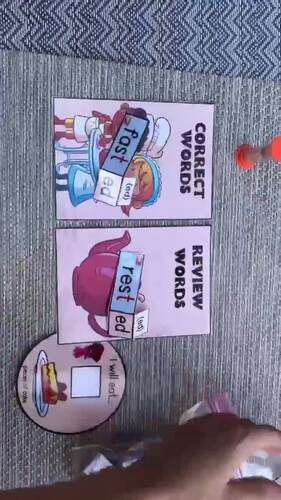 The Three Sounds of Suffix "ED" Game Party Theme by Delving Into Education